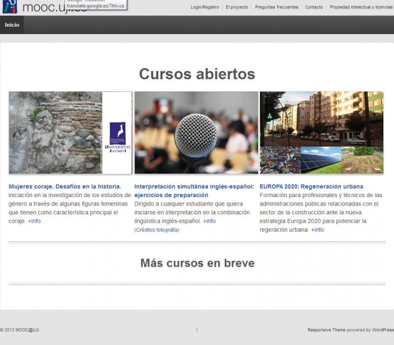 La UJI lanza sus primeros cursos abiertos masivos a través de mooc.uji ...