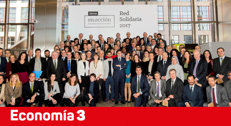 Red Solidaria 2017 de Bankia apoyó a 167.000 personas - Economía 3
