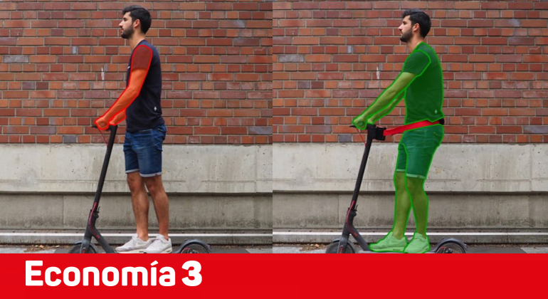 Skroller recauda 30.000 euros para fabricar su cinturón para patinetes