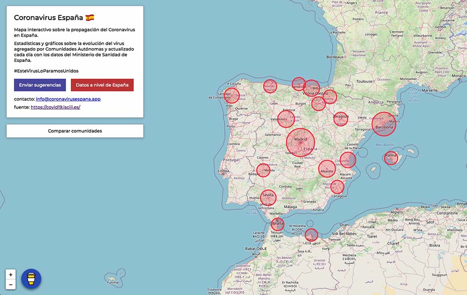 Emprendedores del Parque Científico de UMH crean un mapa interactivo ...