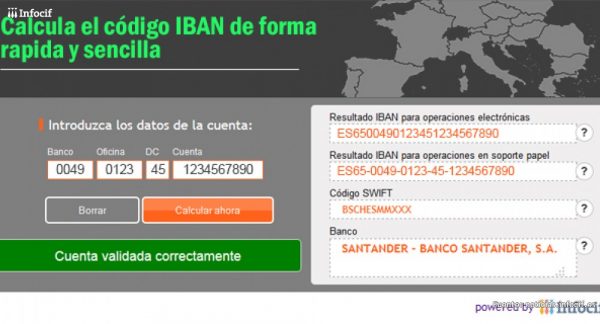 ¿Por qué una Calculadora IBAN en Infocif? | Economía 3