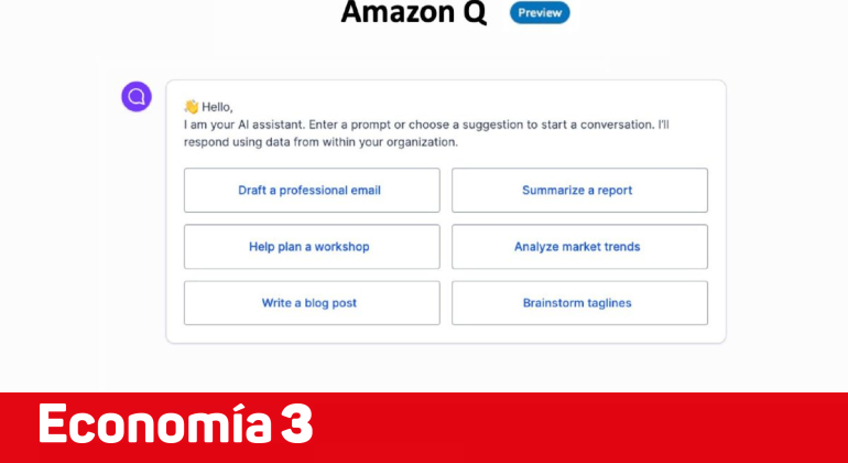 El chatbot de Amazon que toma las decisiones en tu empresa